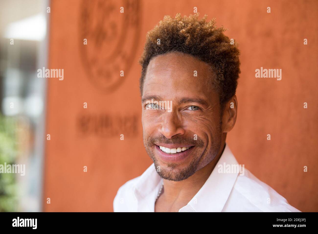 Gary Dourdan in Village during French Tennis Open at Roland-Garros ...