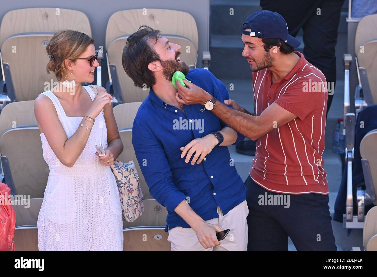 Charlotte de Peretti and Antoine Gouy attend the 2019 French Tennis ...