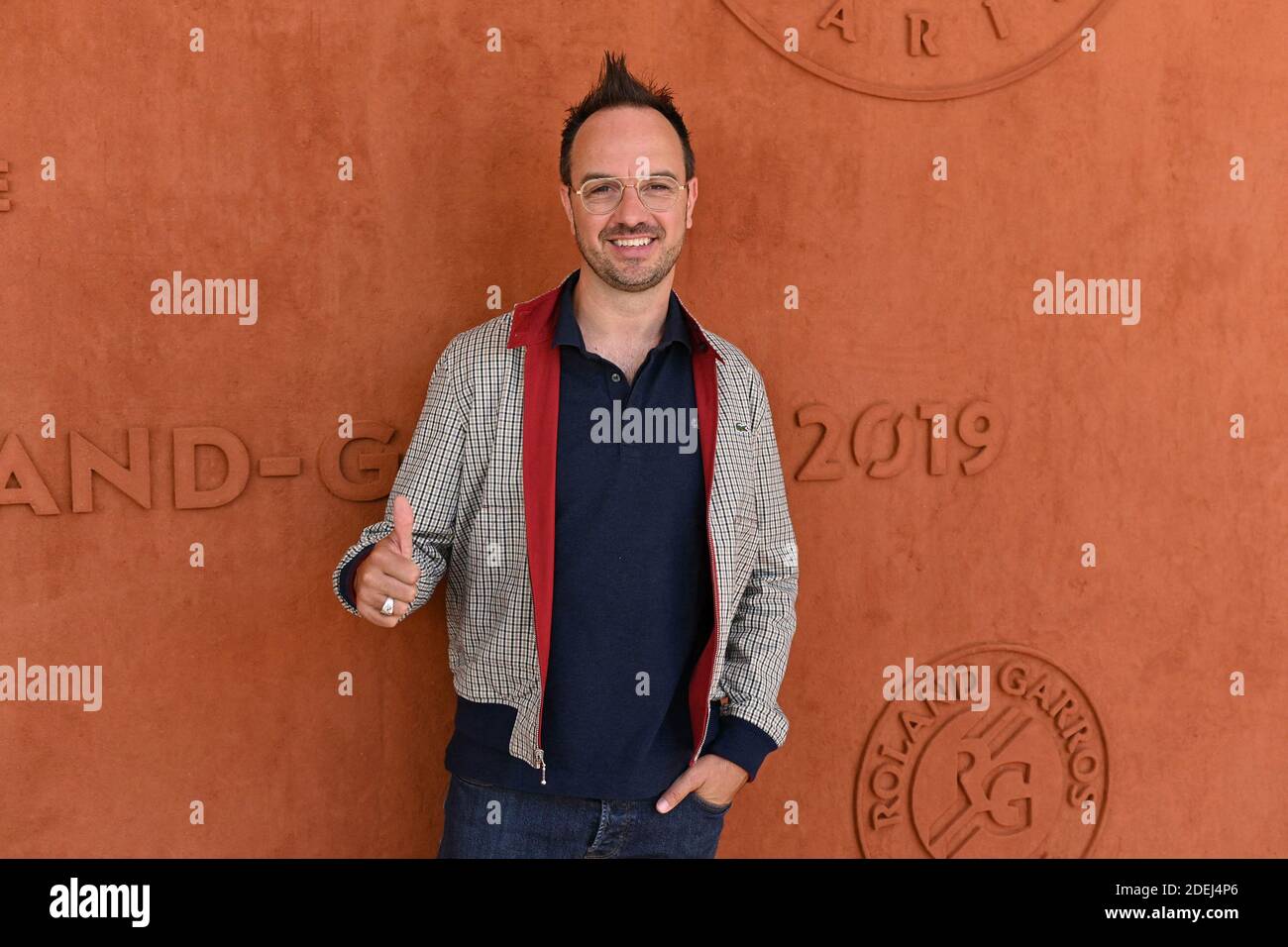 Jarry in the village during French Tennis Open at Roland-Garros arena ...