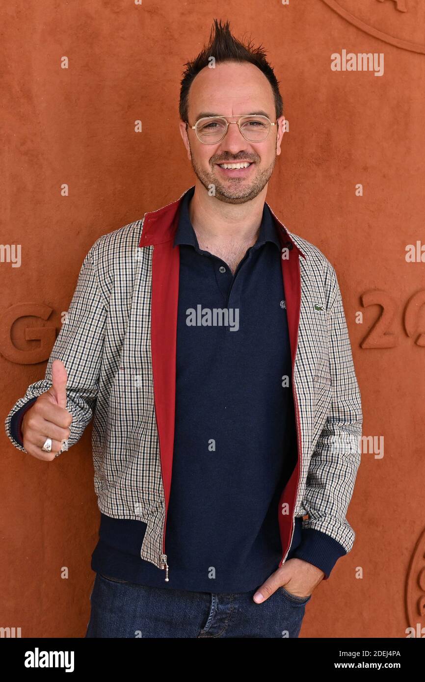 Jarry in the village during French Tennis Open at Roland-Garros arena ...