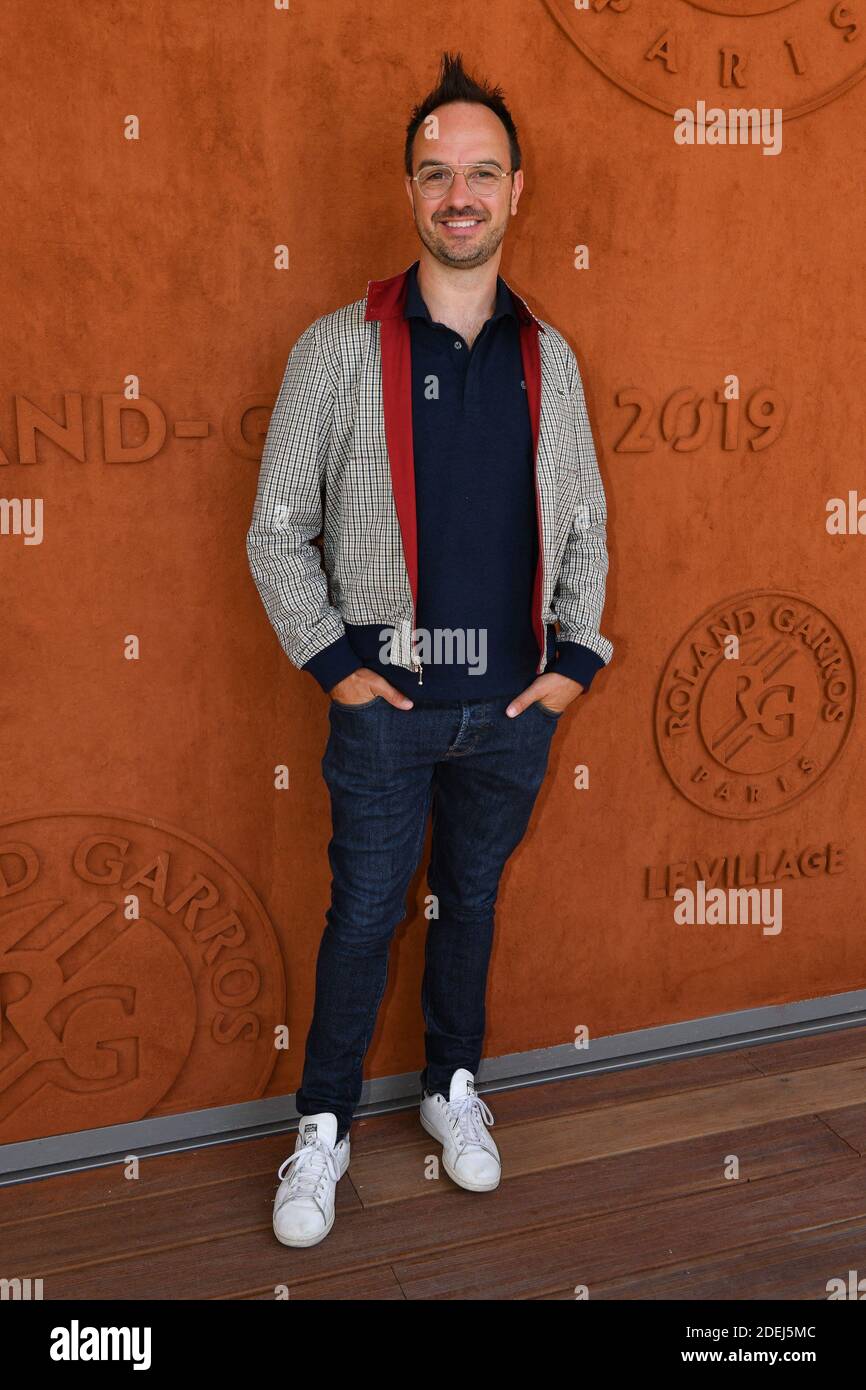 Jarry in the village during French Tennis Open at Roland-Garros arena ...