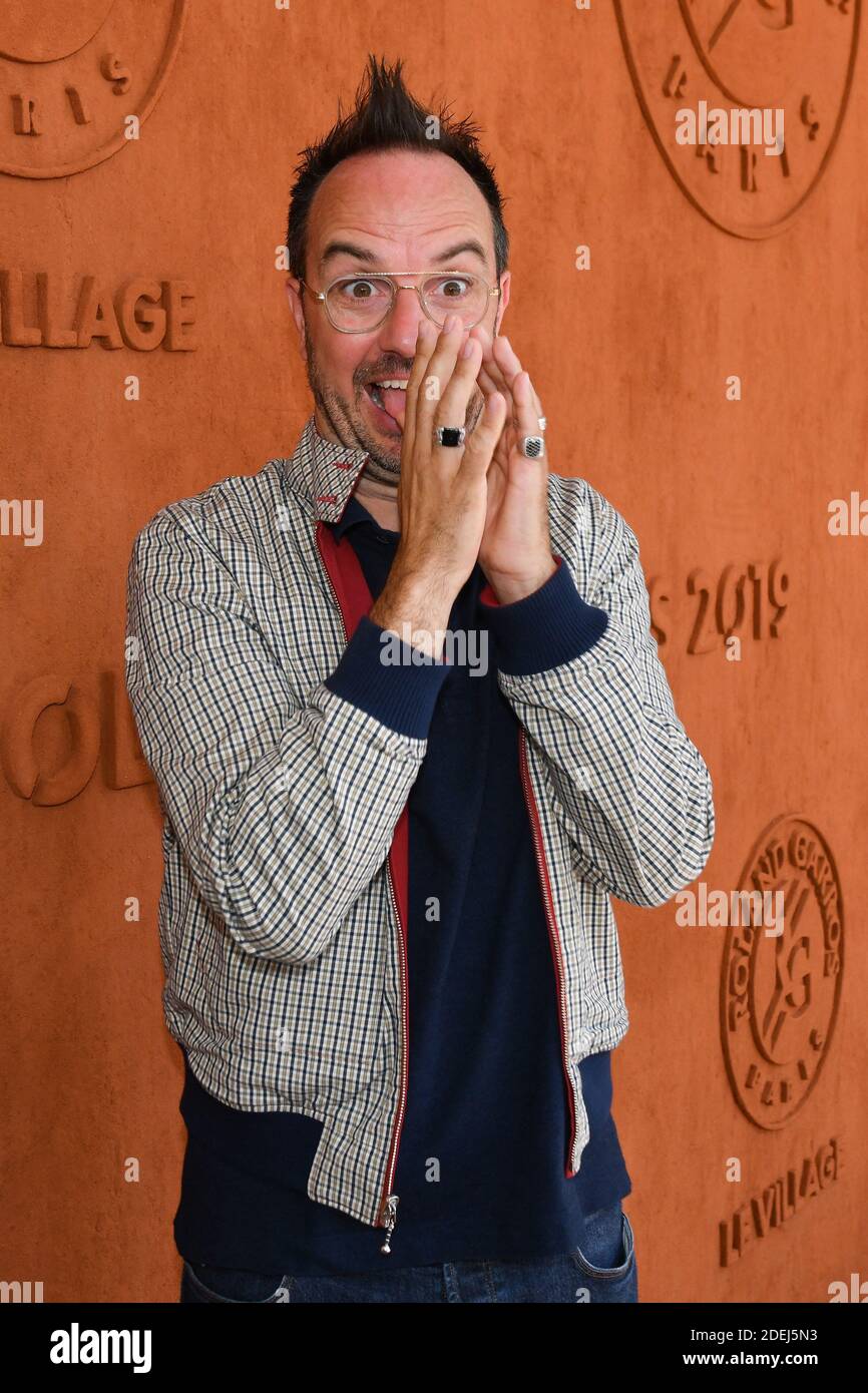 Jarry in the village during French Tennis Open at Roland-Garros arena ...