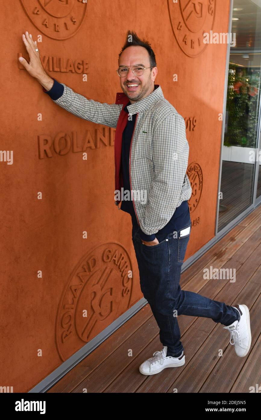 Jarry in the village during French Tennis Open at Roland-Garros arena ...