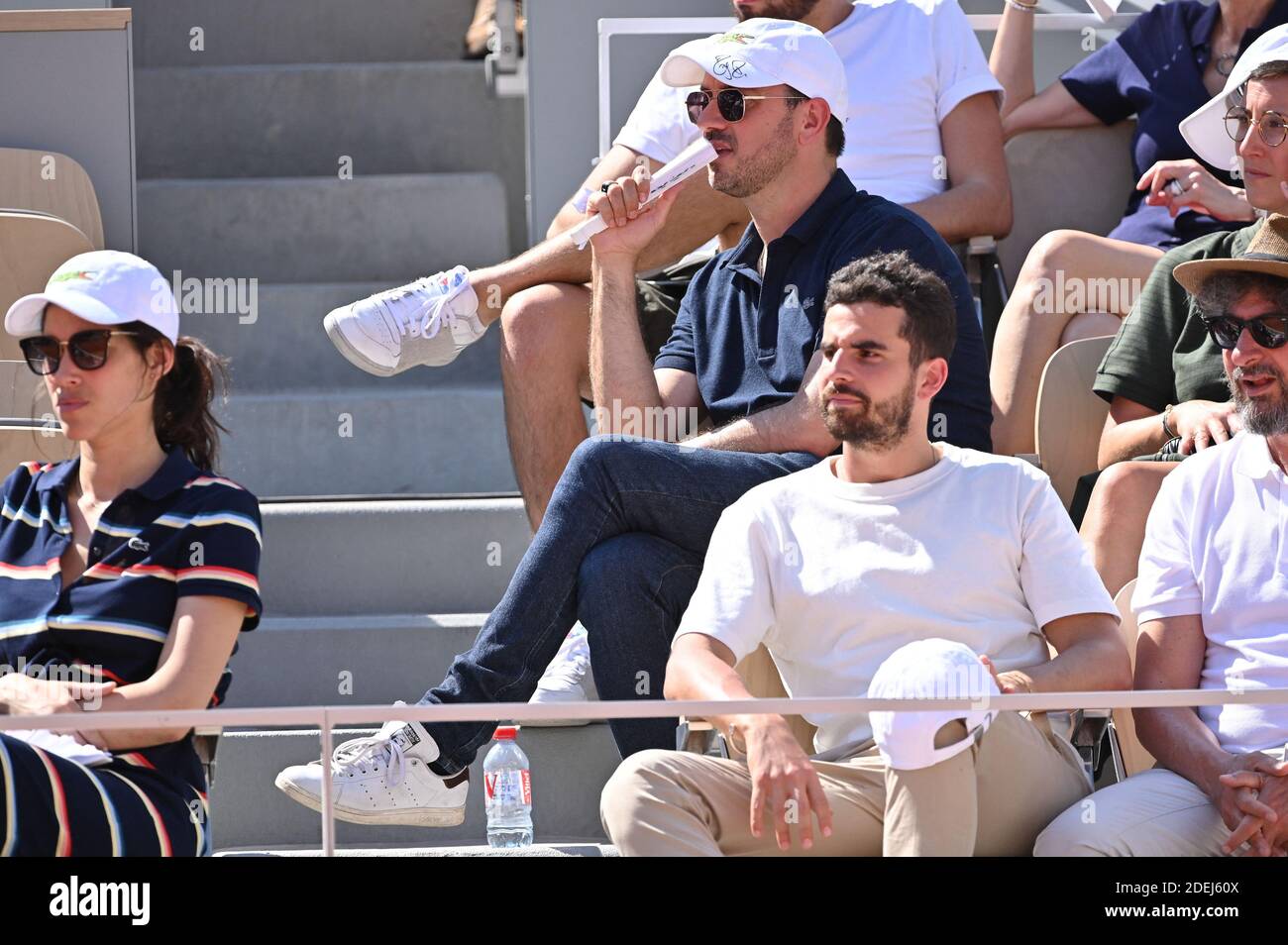 Jarry attends the 2019 French Tennis Open - Day eight in Roland Garros ...