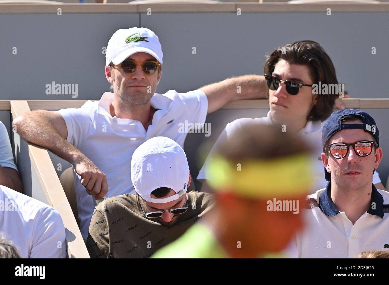 Jonathan Lambert attends the French Tennis Open - Day eight in Roland ...