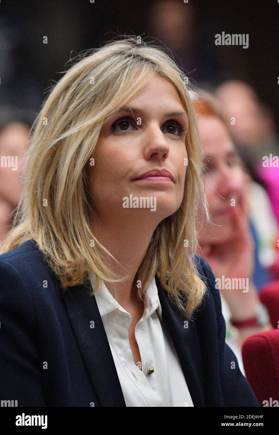 French actress Laurence Arne attends the 6th edition of the "No to ...
