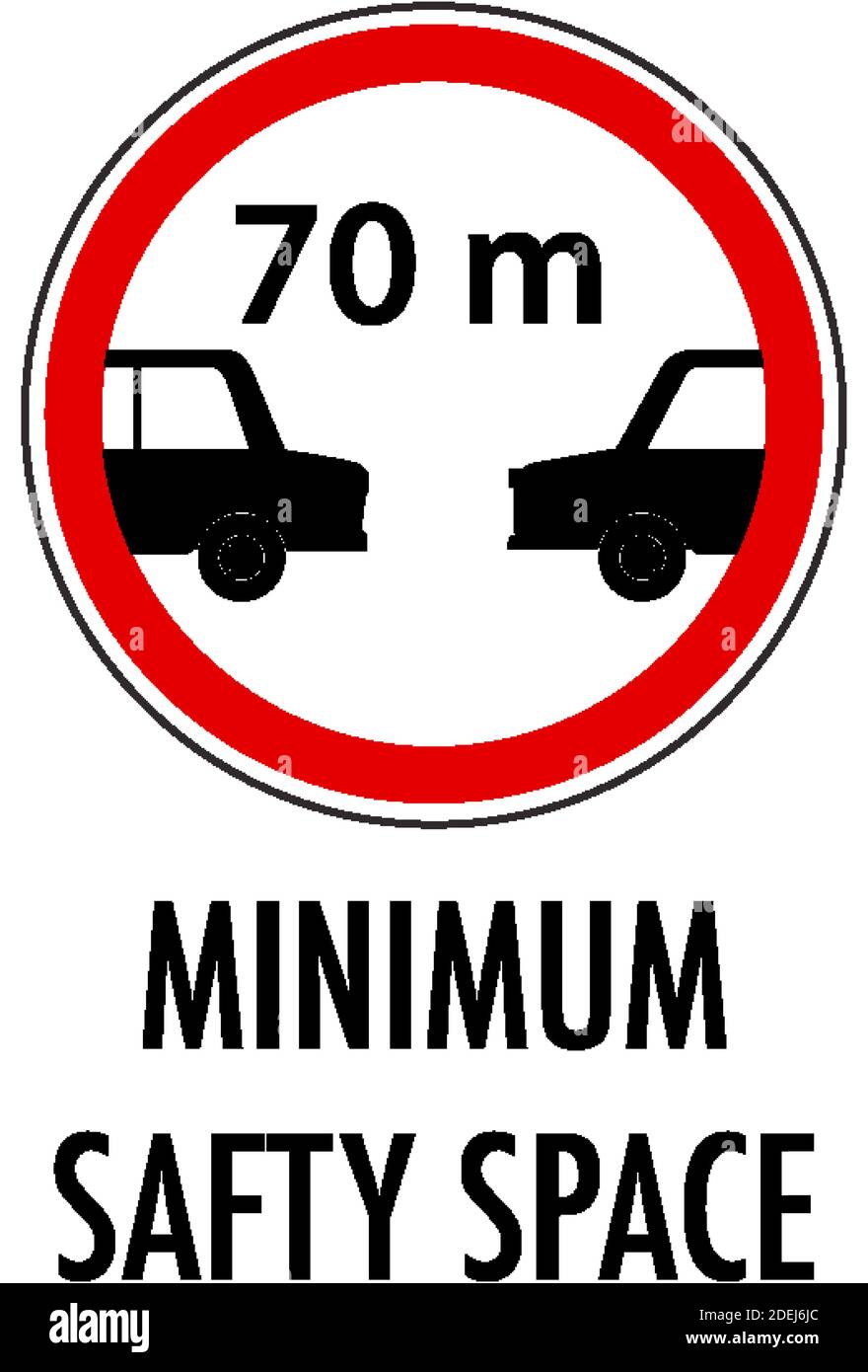 Red traffic sign on white background illustration Stock Vector Image ...