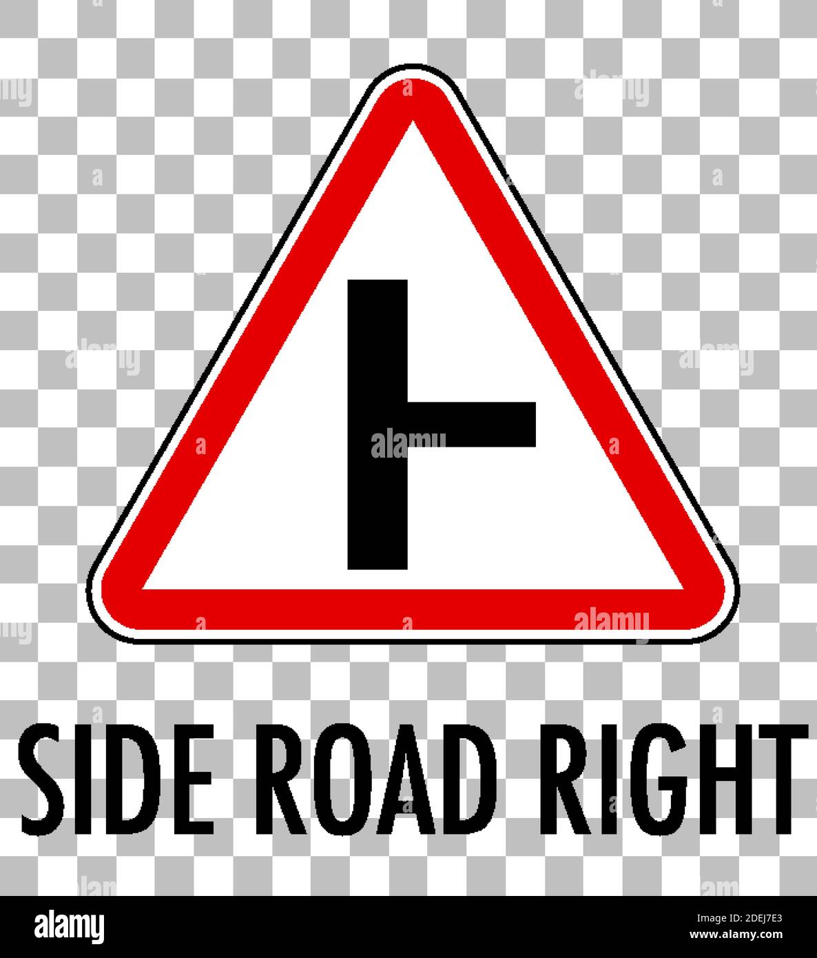 Red traffic sign on transparent background illustration Stock Vector ...