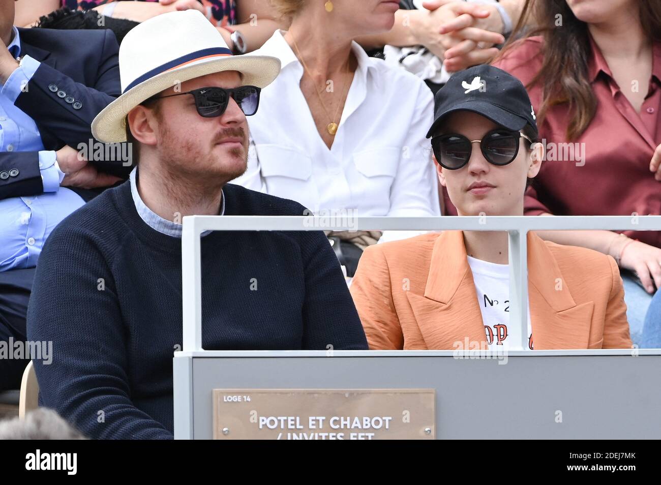 Jain attends the 2019 French Tennis Open - Day Nine in Roland Garros on ...