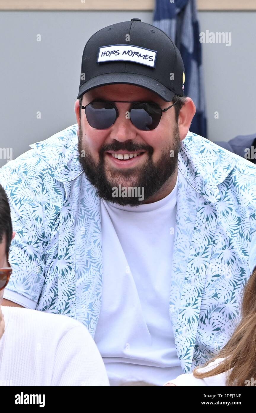 Victor Artus Solaro attends the 2019 French Tennis Open - Day Nine in ...
