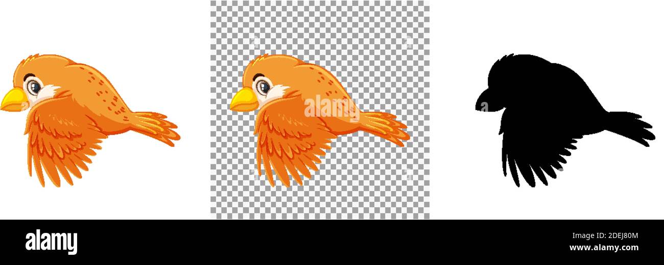 Set of bird cartoon character illustration Stock Vector Image & Art - Alamy