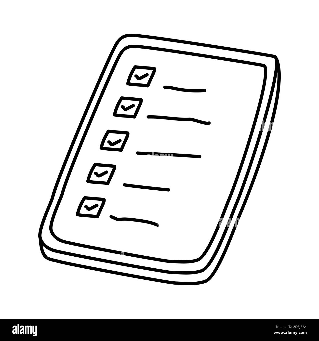 Shopping wish list Black and White Stock Photos & Images - Alamy