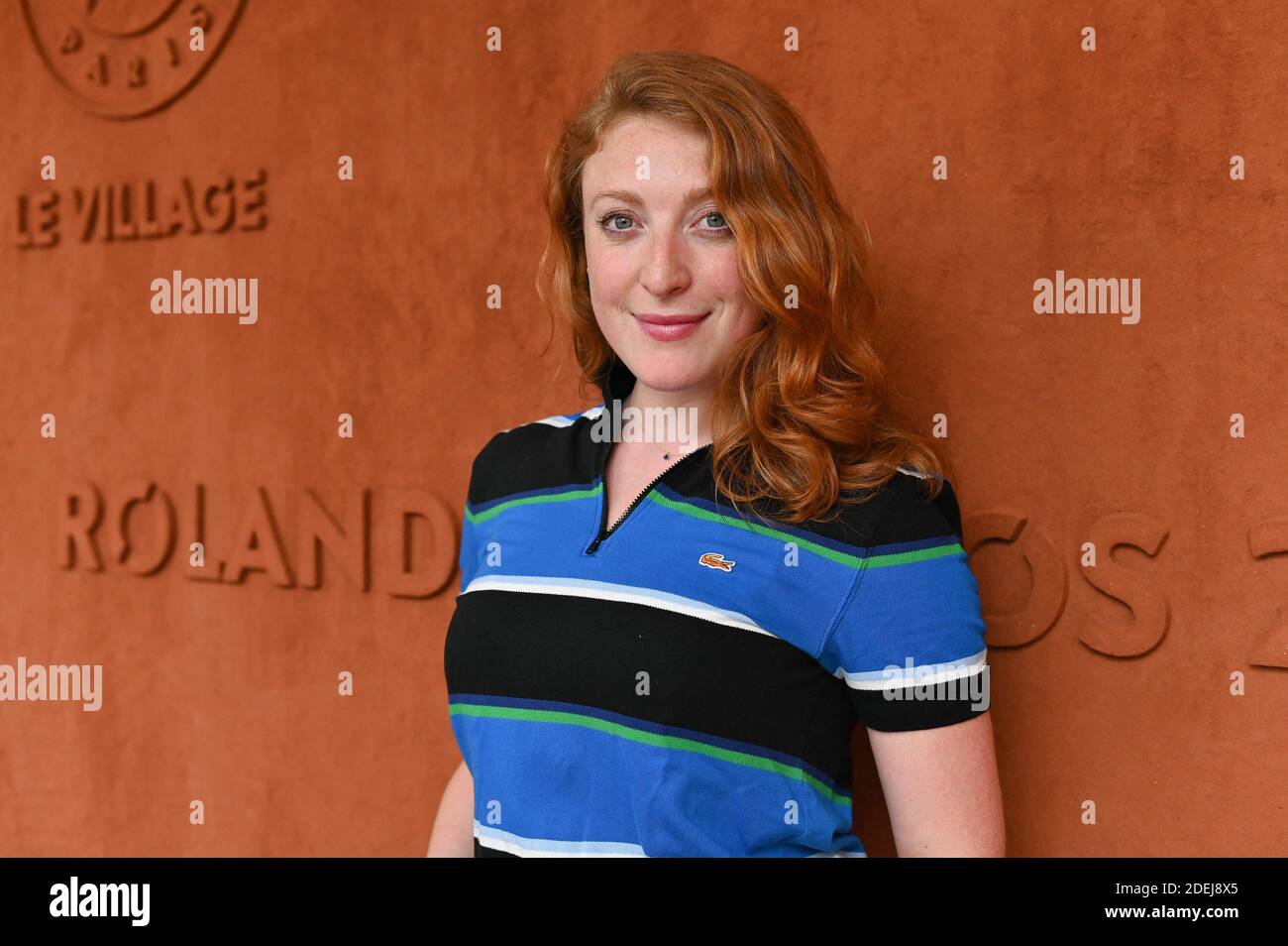 Sarah Stern in Village during French Tennis Open at Roland-Garros arena ...