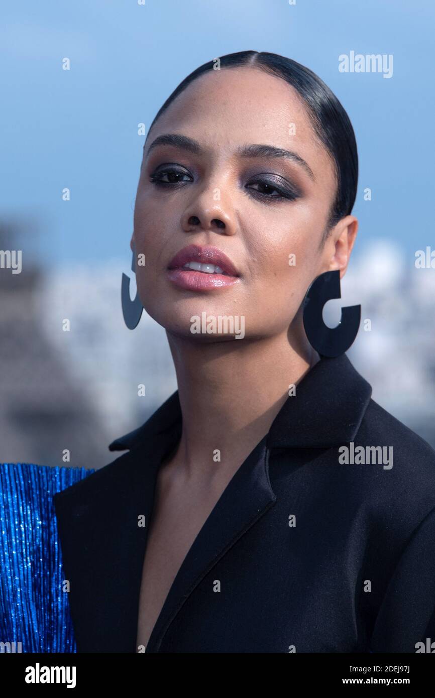 Tessa Thompson attending the Men in Black Photocall at the Cite de l ...