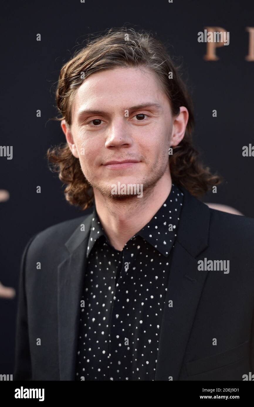 Evan Peters attends the Premiere Of 20th Century Fox's "Dark Phoenix ...