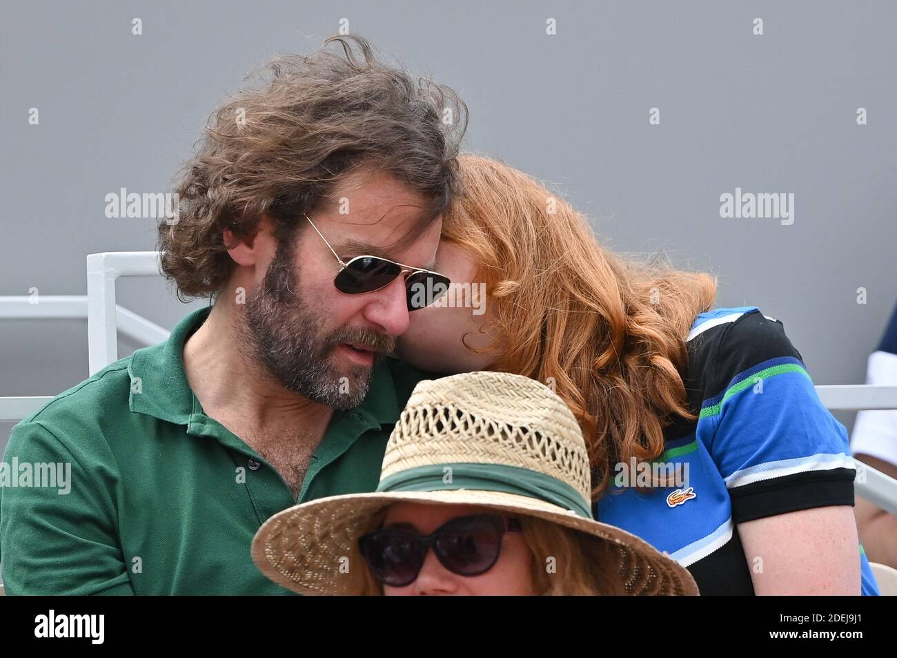 Actress Sarah Stern and her boyfriend attend the 2019 French Tennis ...