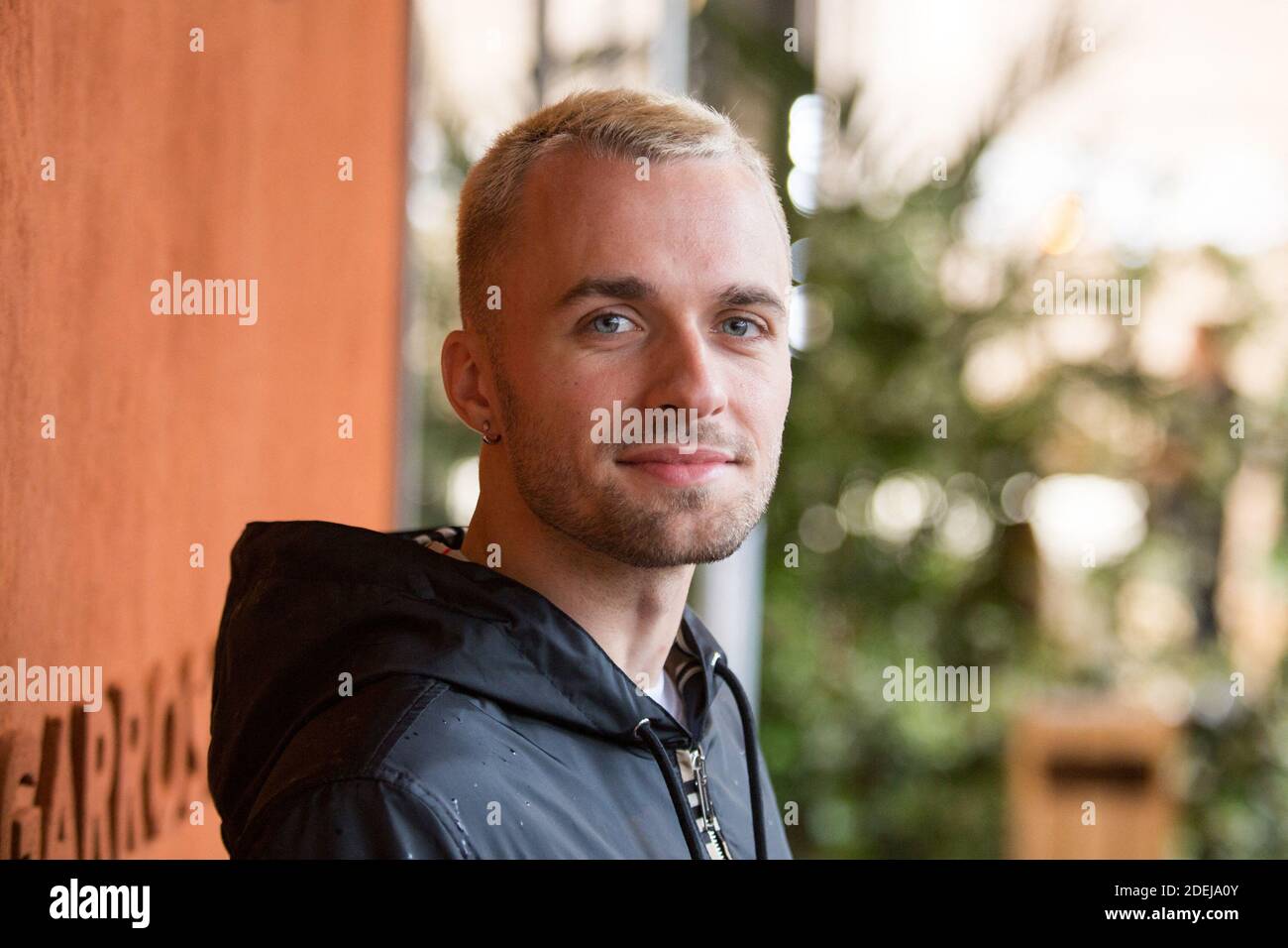 Lucas Hauchard aka Squeezie in village during French Tennis Open at ...