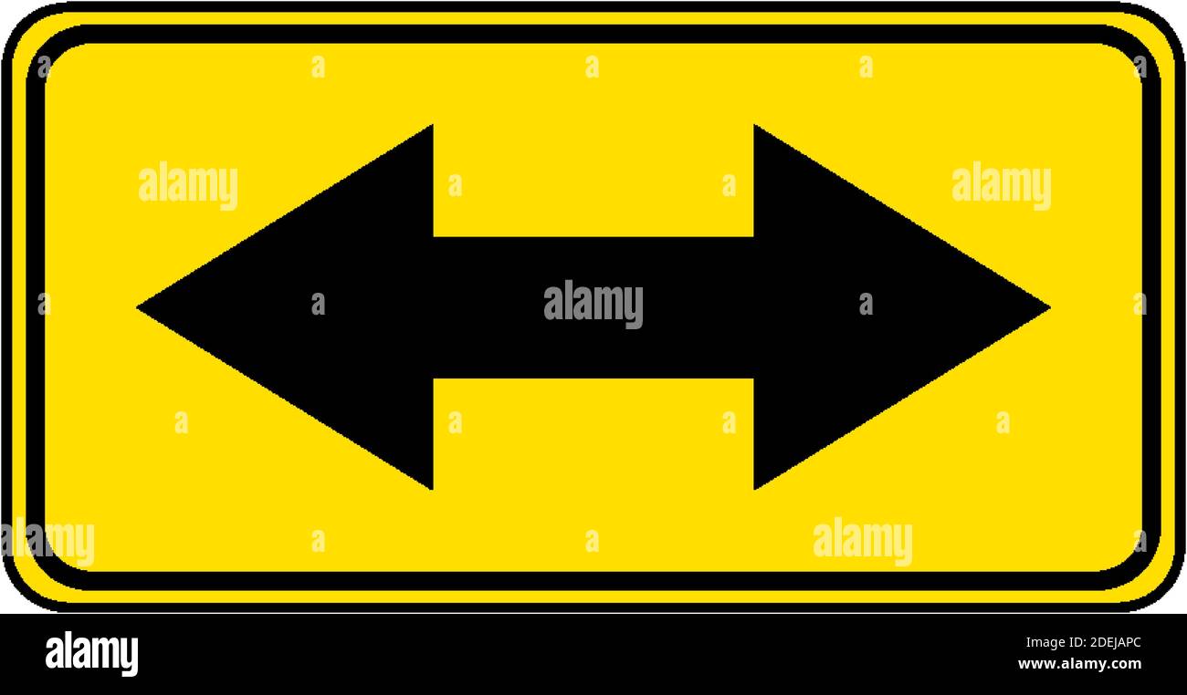 T Intersection yellow sign on white background illustration Stock ...