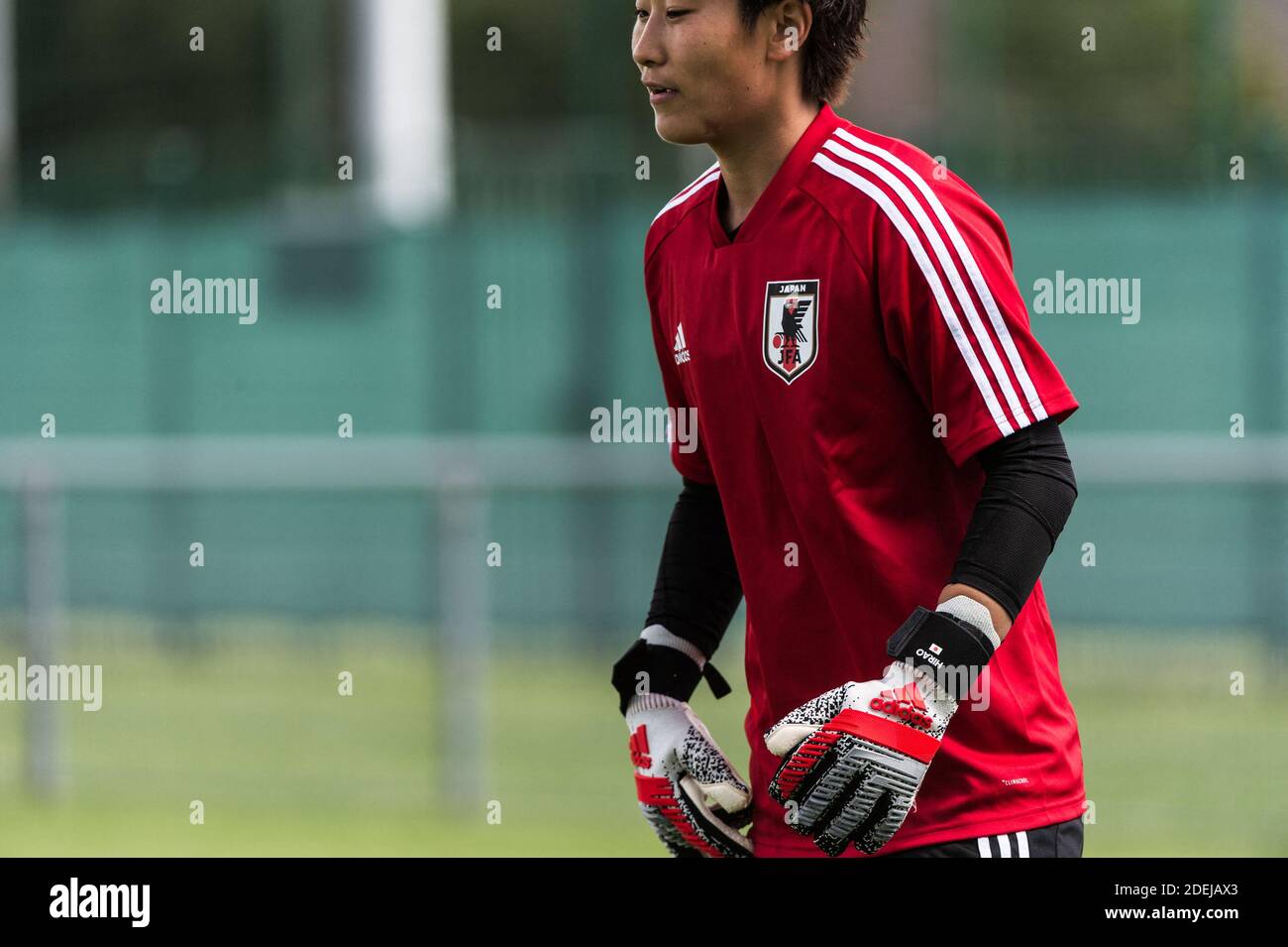 Chika Haroi, goalkeeper of Nadeshiko Japan (Women National football ...