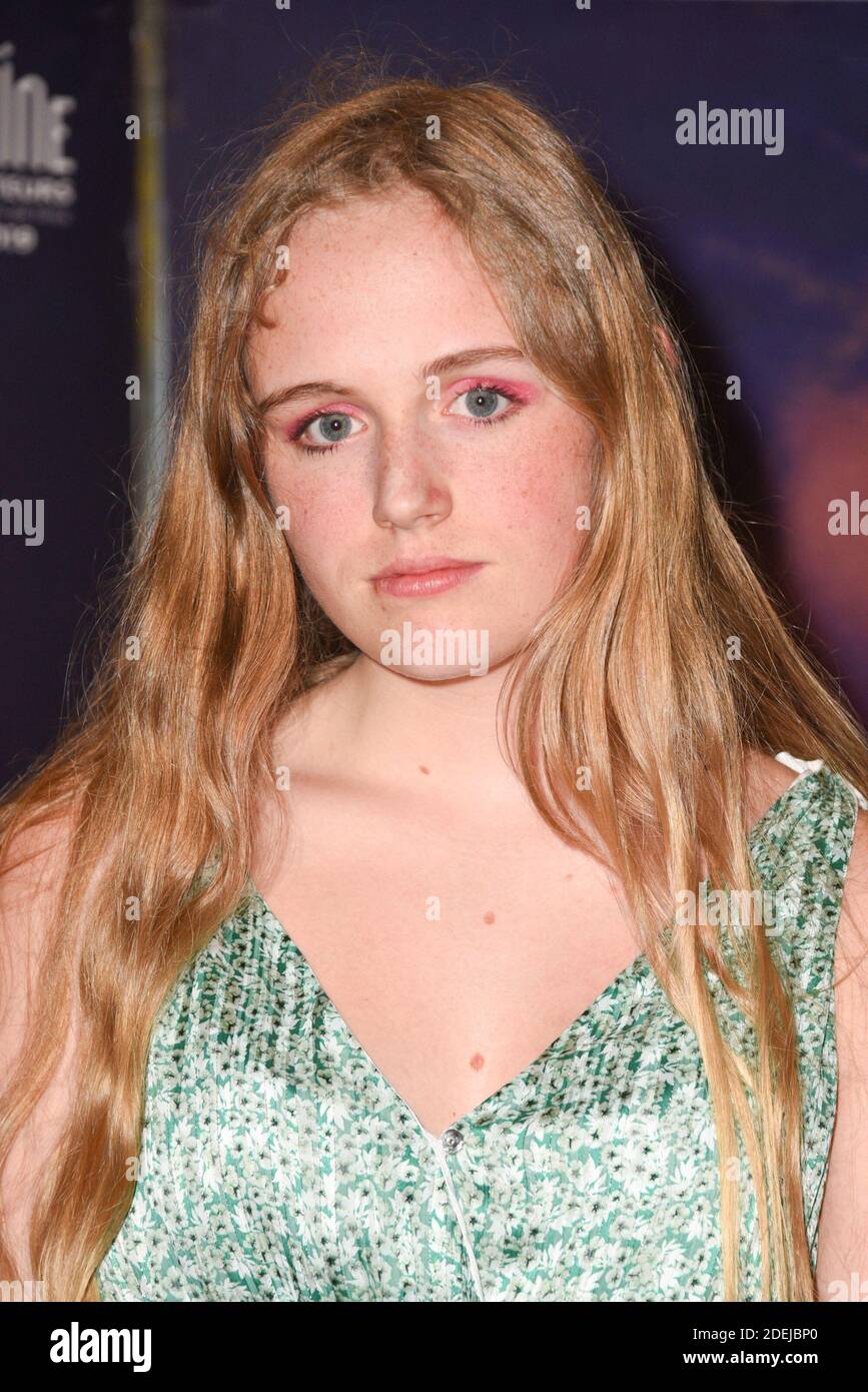 Actress Ninon Francois attending the premiere of 'Zombi child' at UGC ...