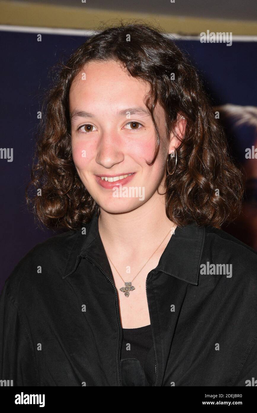 Actress Mathilde Riu attending the premiere of 'Zombi child' at UGC ...