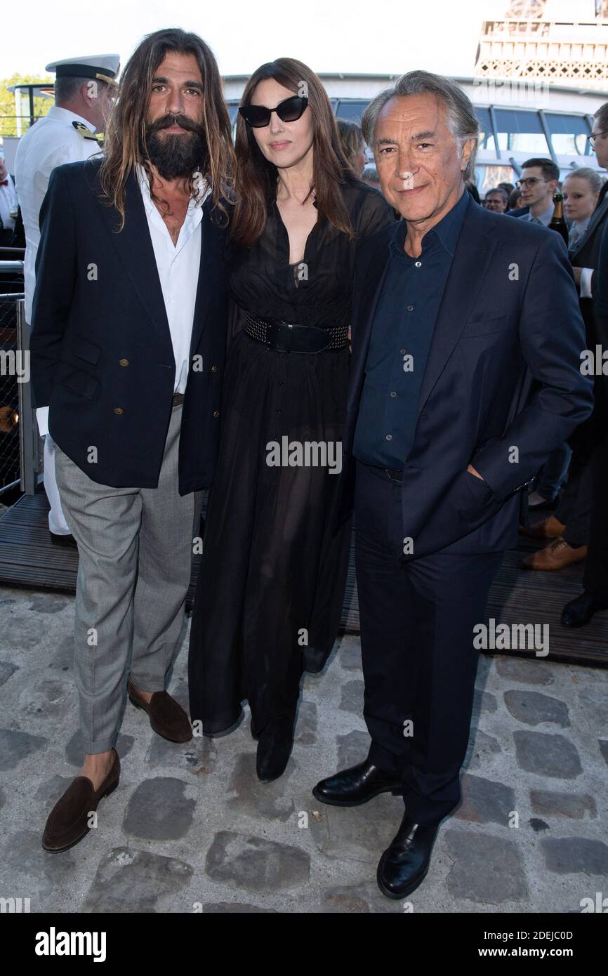 Nicolas Lefebvre, Monica Bellucci and Richard Berry attending the Maud ...