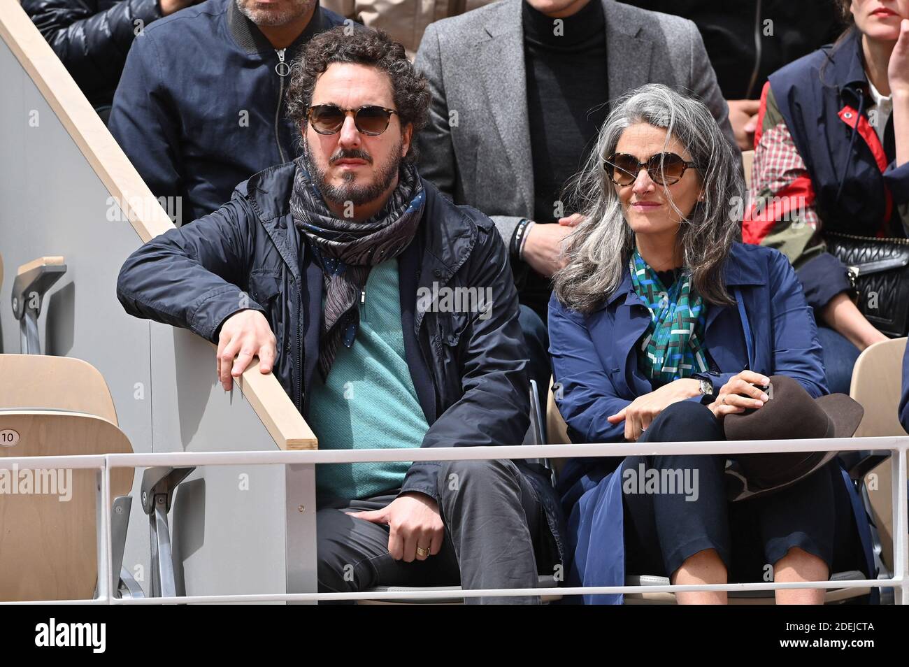 Guillaume Gallienne and his wife Amandine Gallienne attend the 2019 ...