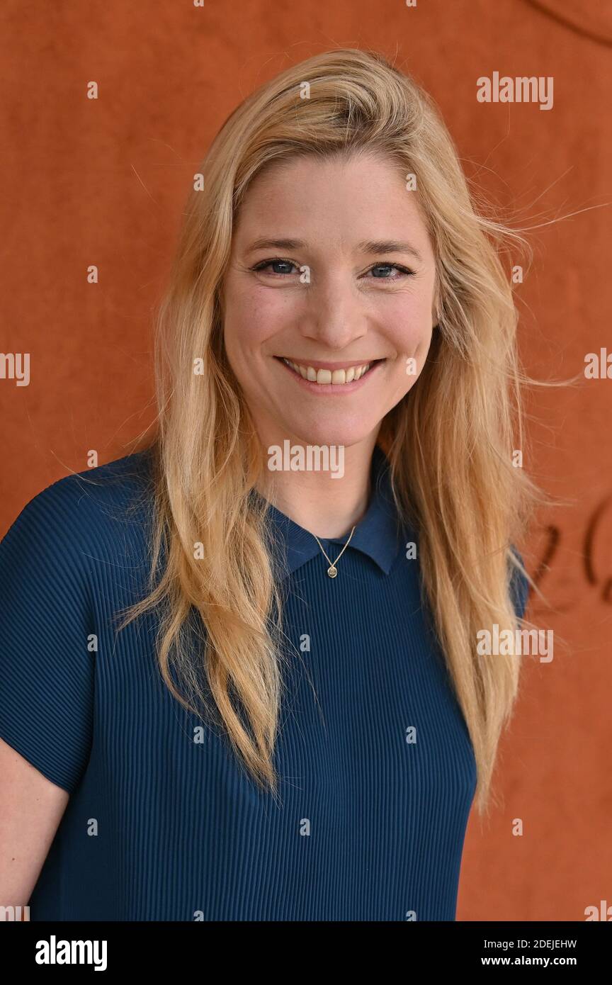 Natacha Regnier in Village during French Tennis Open at Roland-Garros ...