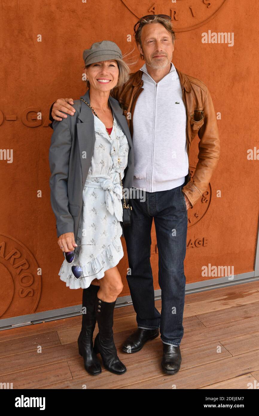 Actor mads mikkelsen with wife hanne hi-res stock photography and ...