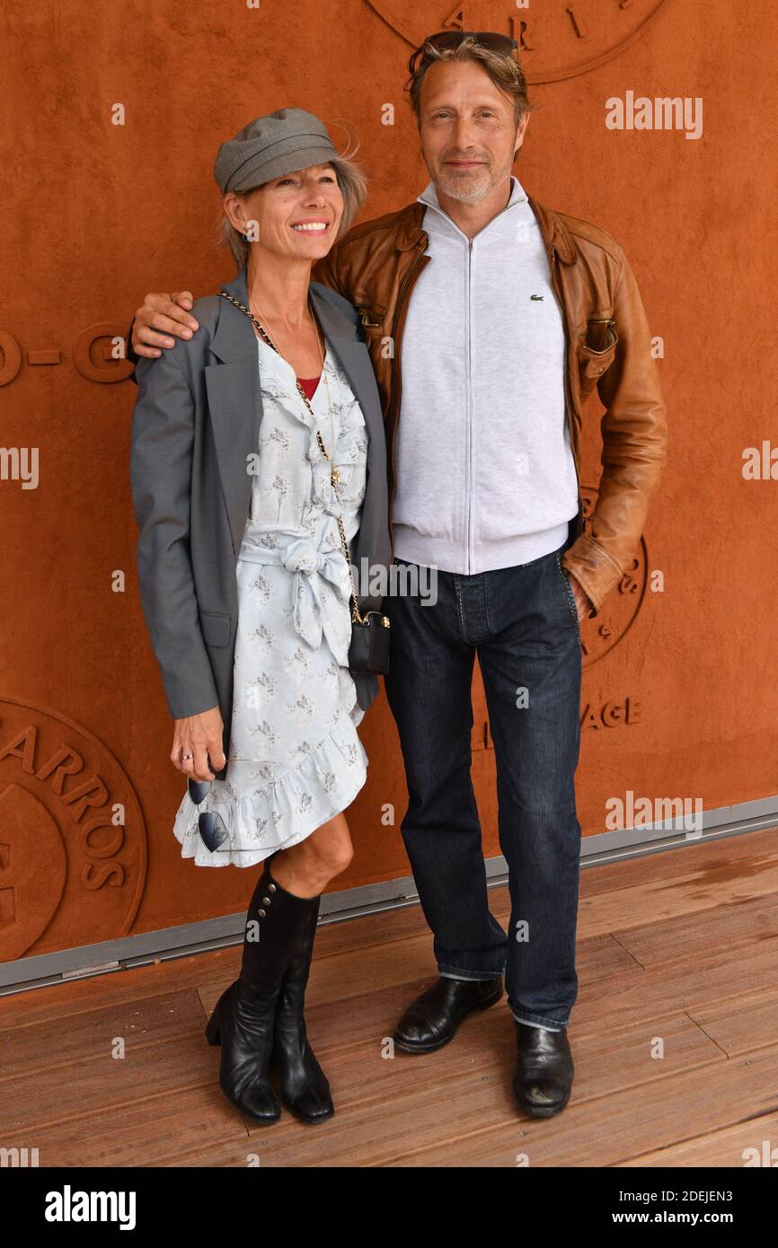 Actor Mads Mikkelsen and his wife Hanne Jacobsen in Village during ...