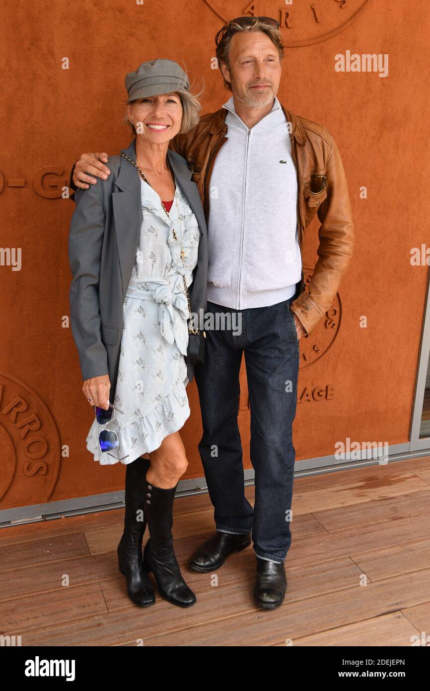 Actor Mads Mikkelsen and his wife Hanne Jacobsen in Village during ...
