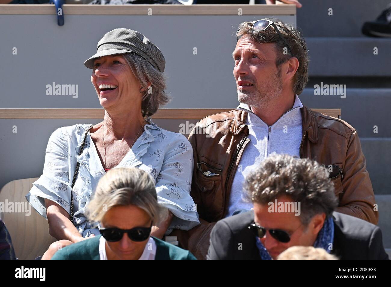 Actor mads mikkelsen with wife hanne hi-res stock photography and ...