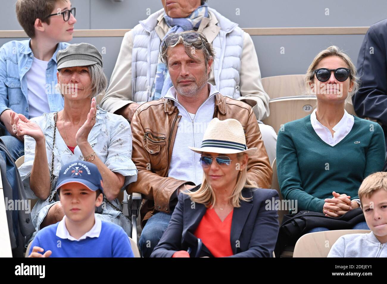 Actor mads mikkelsen with wife hanne hi-res stock photography and ...