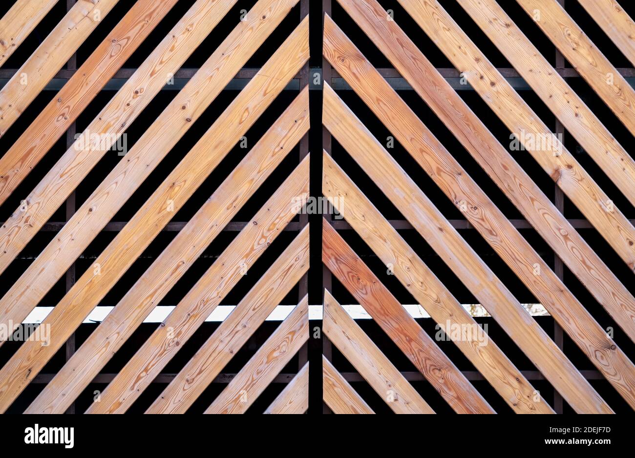 Background of diagonal slanted wooden planks. Vintage style with ...