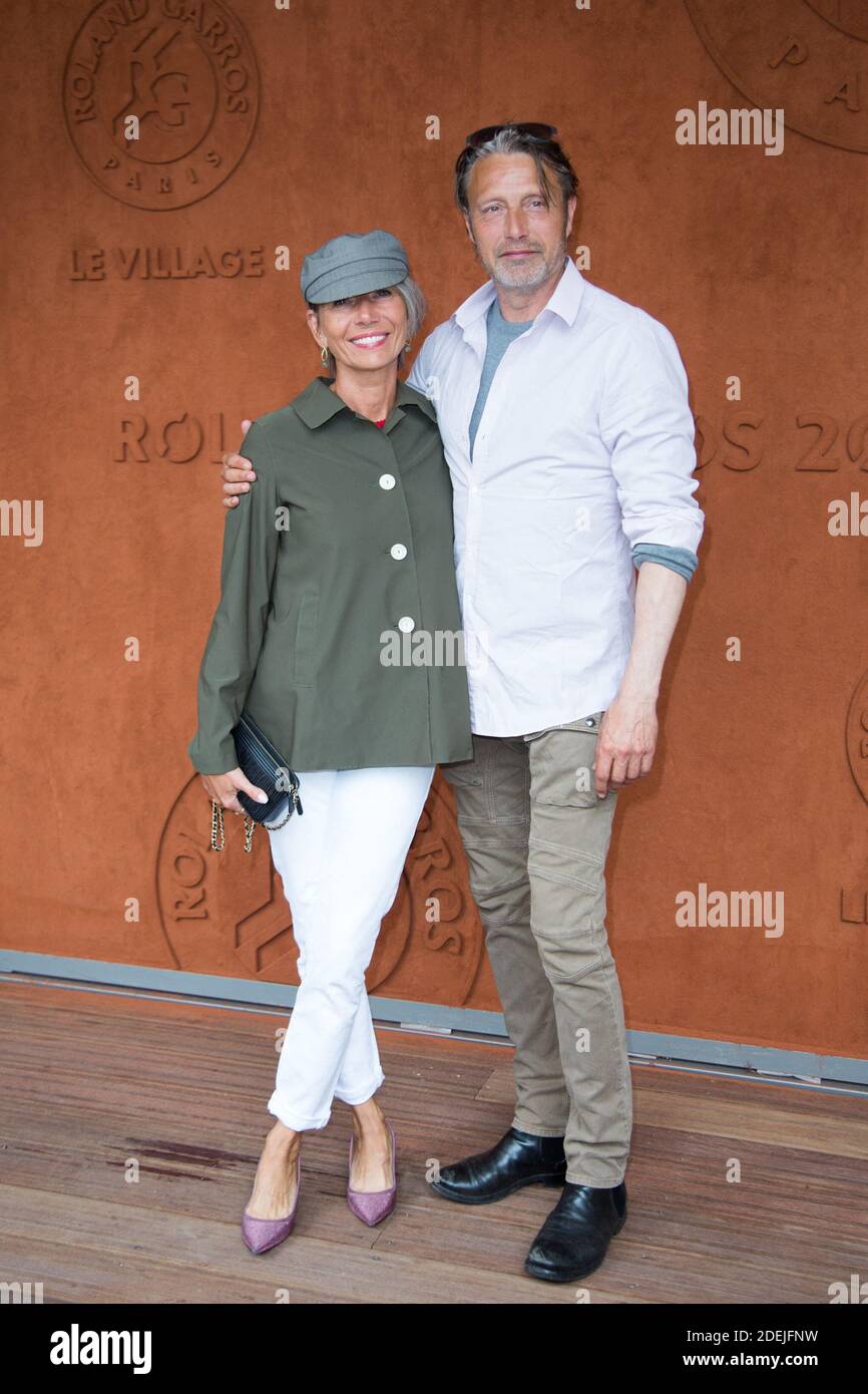 Mads Mikkelsen and his wife Hanne Jacobsen in Village during French ...