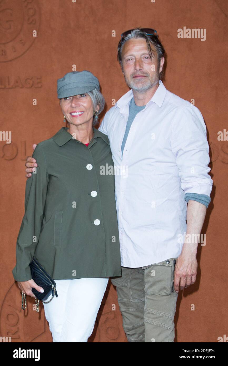 Mads Mikkelsen and his wife Hanne Jacobsen in Village during French ...