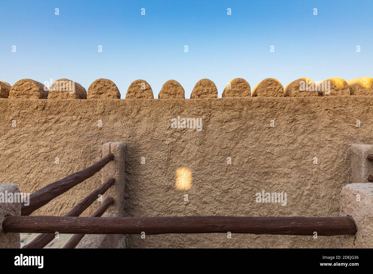 Middle East, Arabian Peninsula, Oman, Muscat, Muttrah. Detail of a wall ...