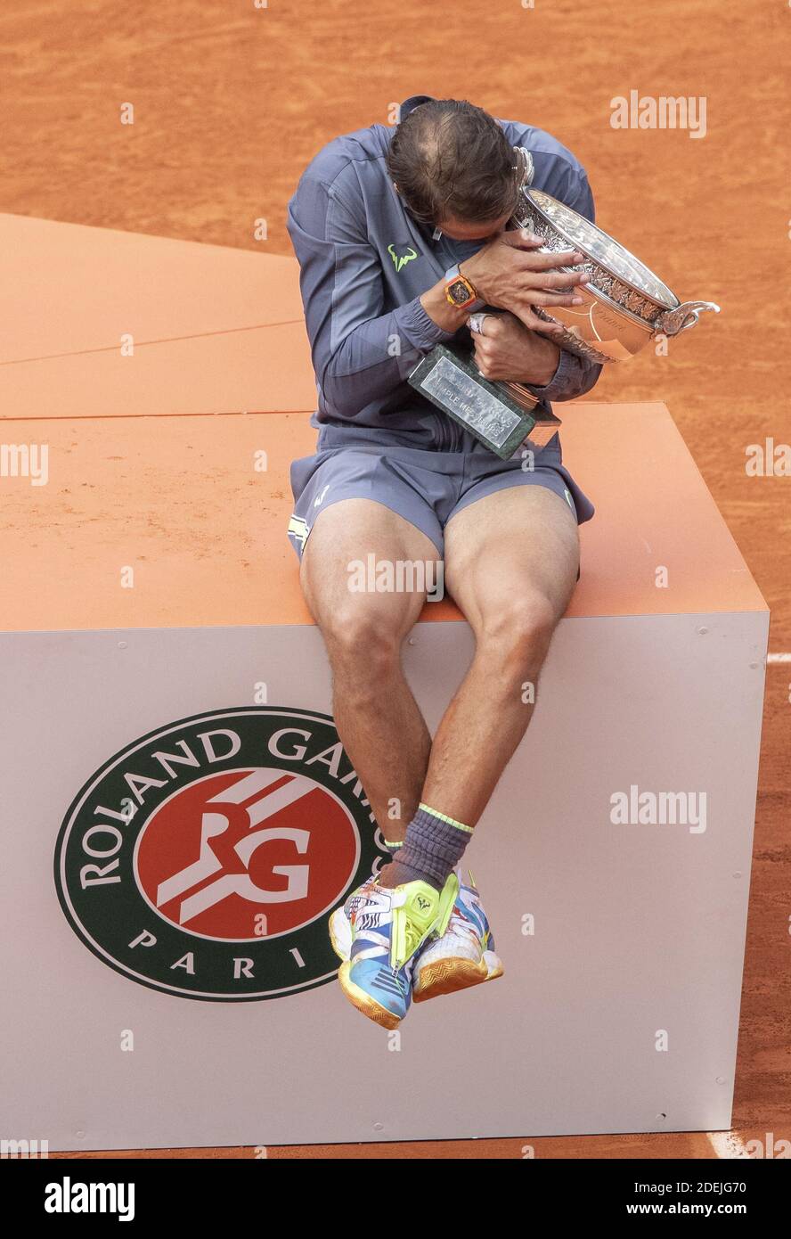 Roland garros trophy 2019 hi-res stock photography and images - Alamy