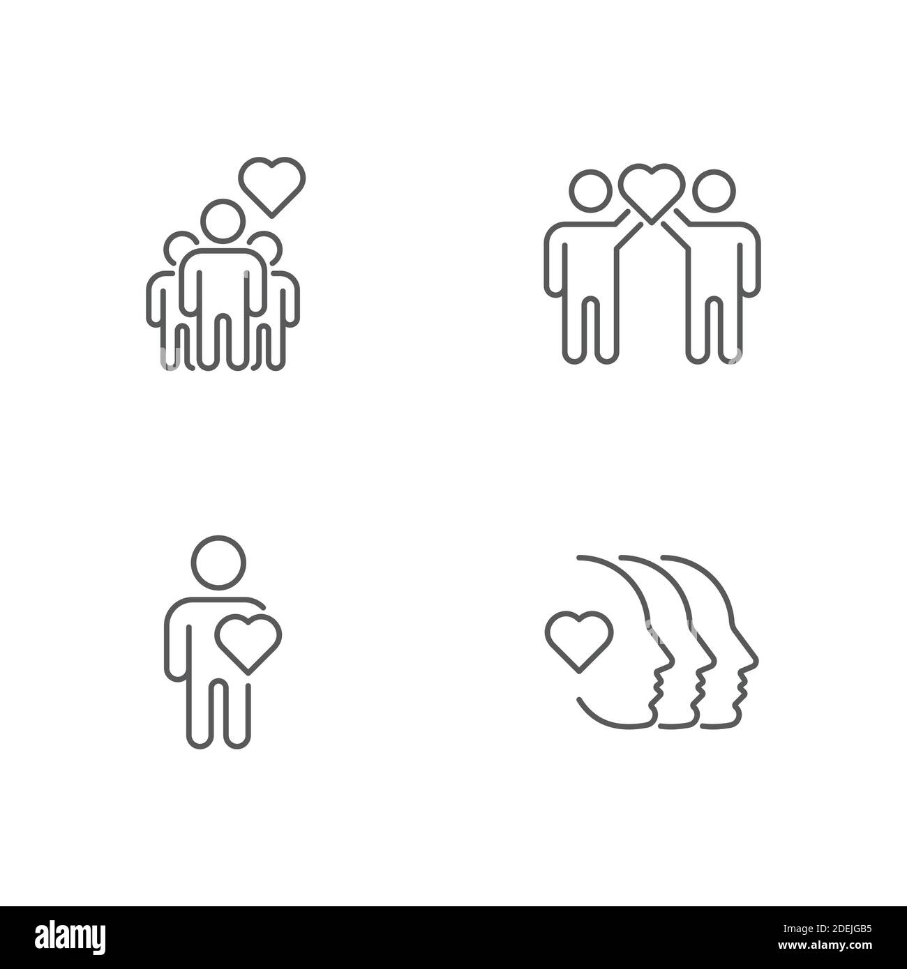 Friendship Symbol Drawings