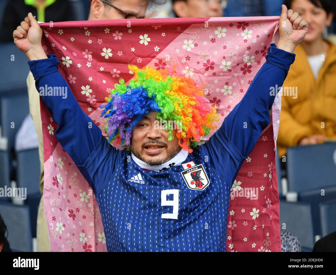 Japanese fans during fifa world hi-res stock photography and images - Alamy
