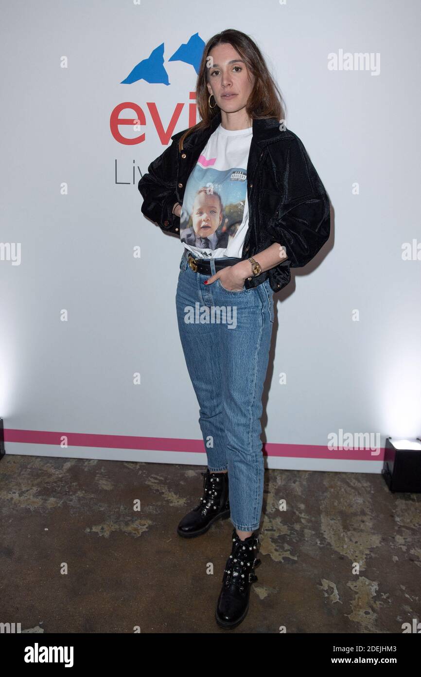 Amelia Roucel attending the Evian Live Young Party in Paris, France on ...