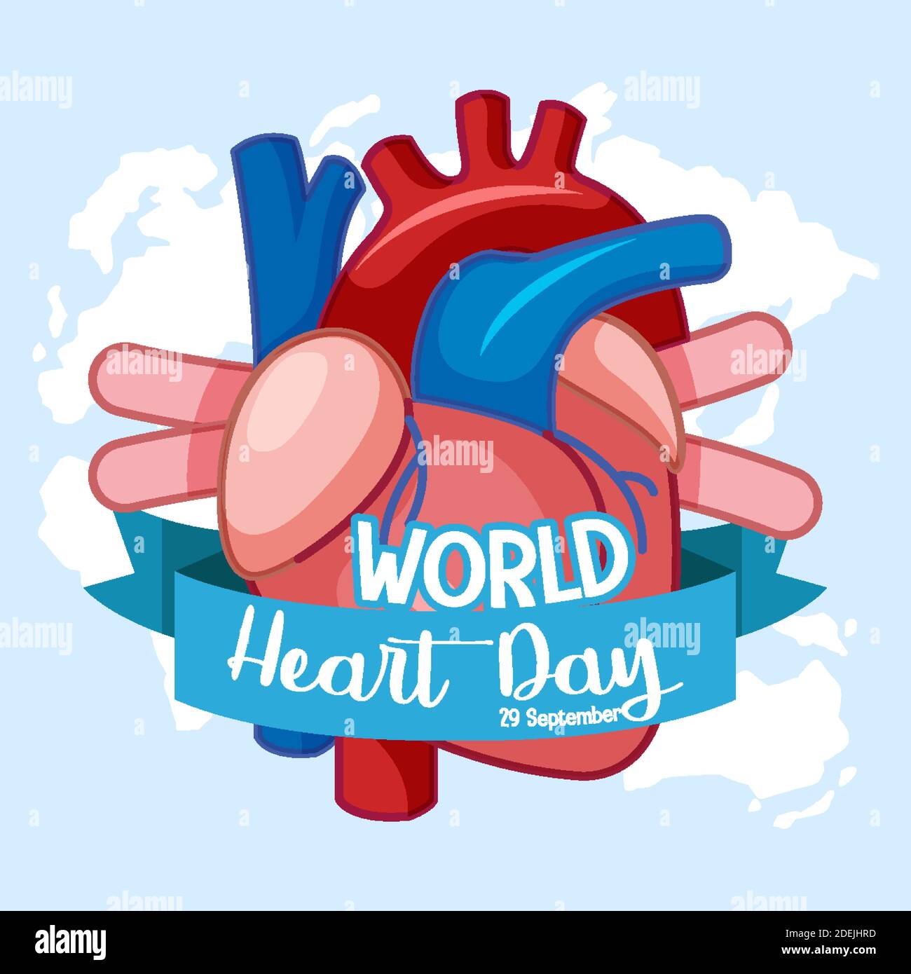 World heart day living Stock Vector Images - Alamy