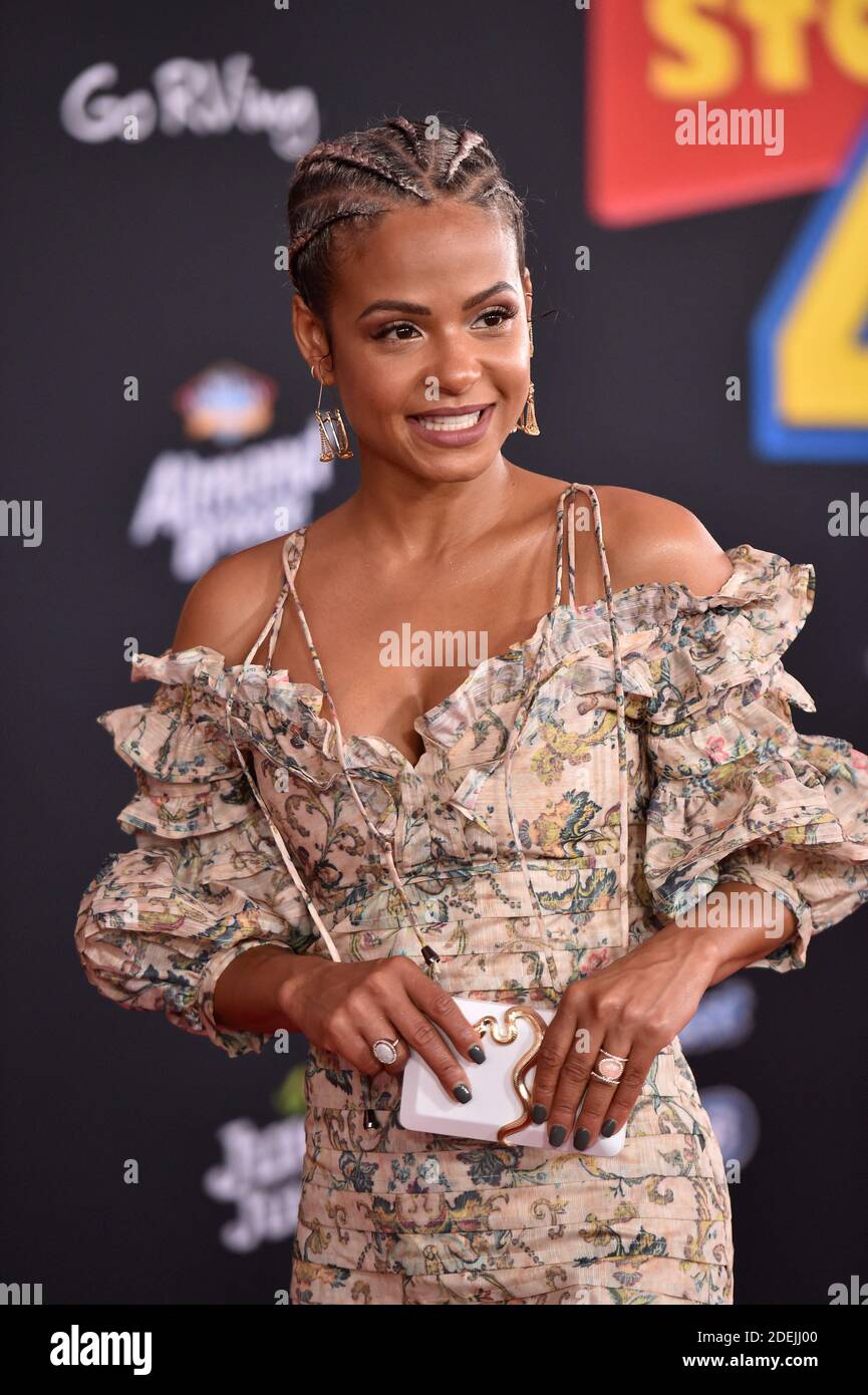 Christina Milian attends the premiere of Disney and Pixar's "Toy Story ...