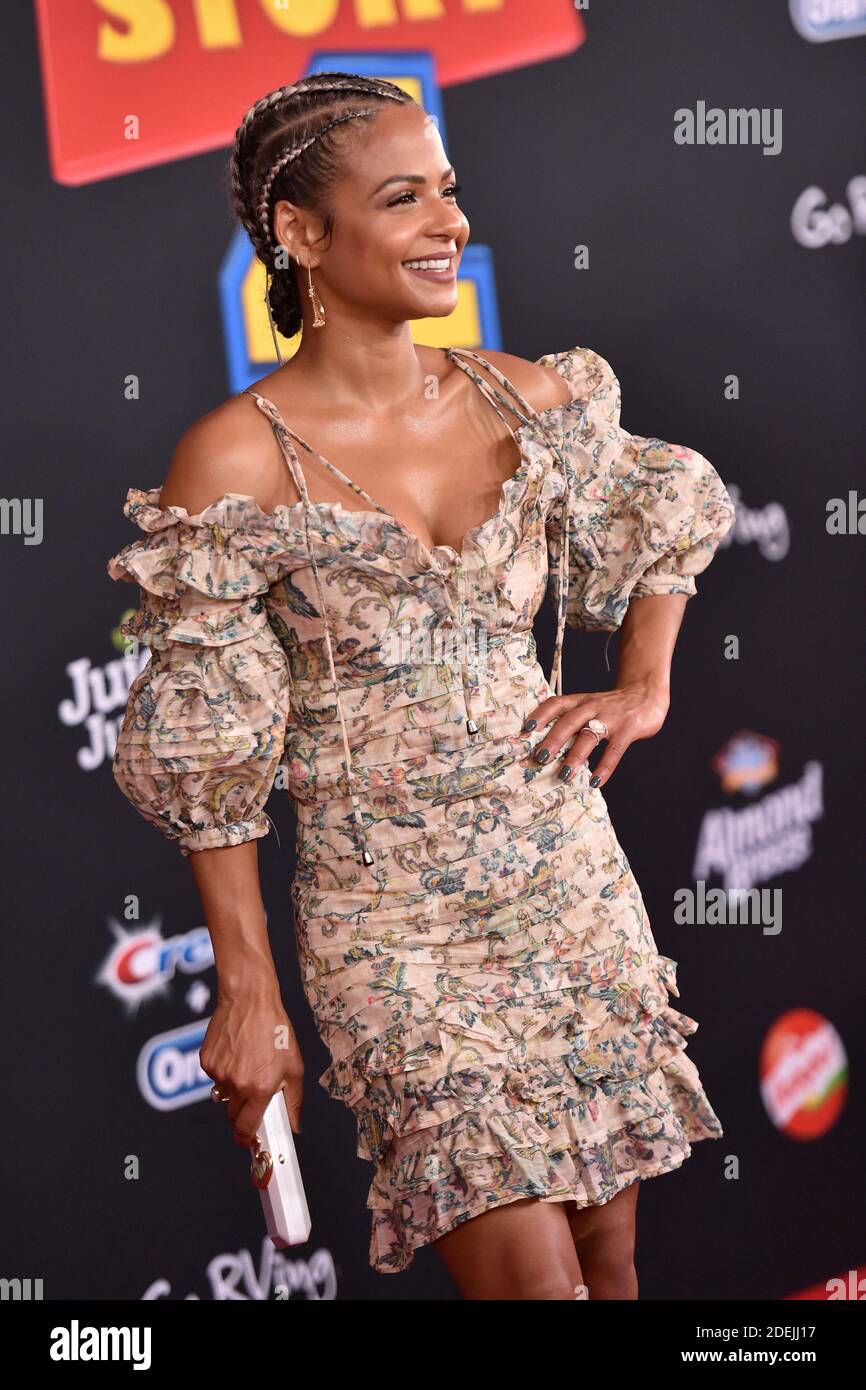 Christina Milian attends the premiere of Disney and Pixar's "Toy Story ...