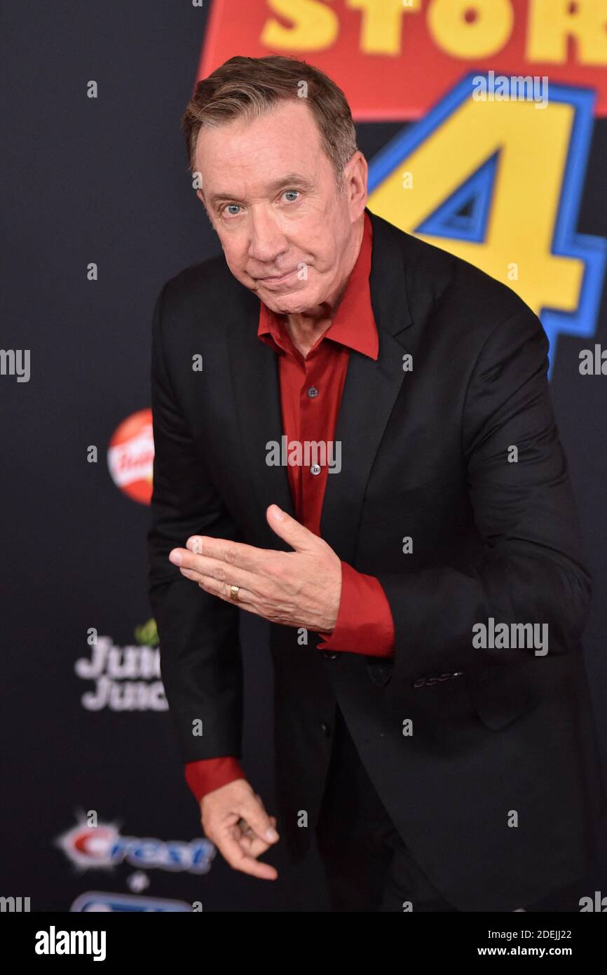 Tim Allen attends the premiere of Disney and Pixar's "Toy Story 4" on ...