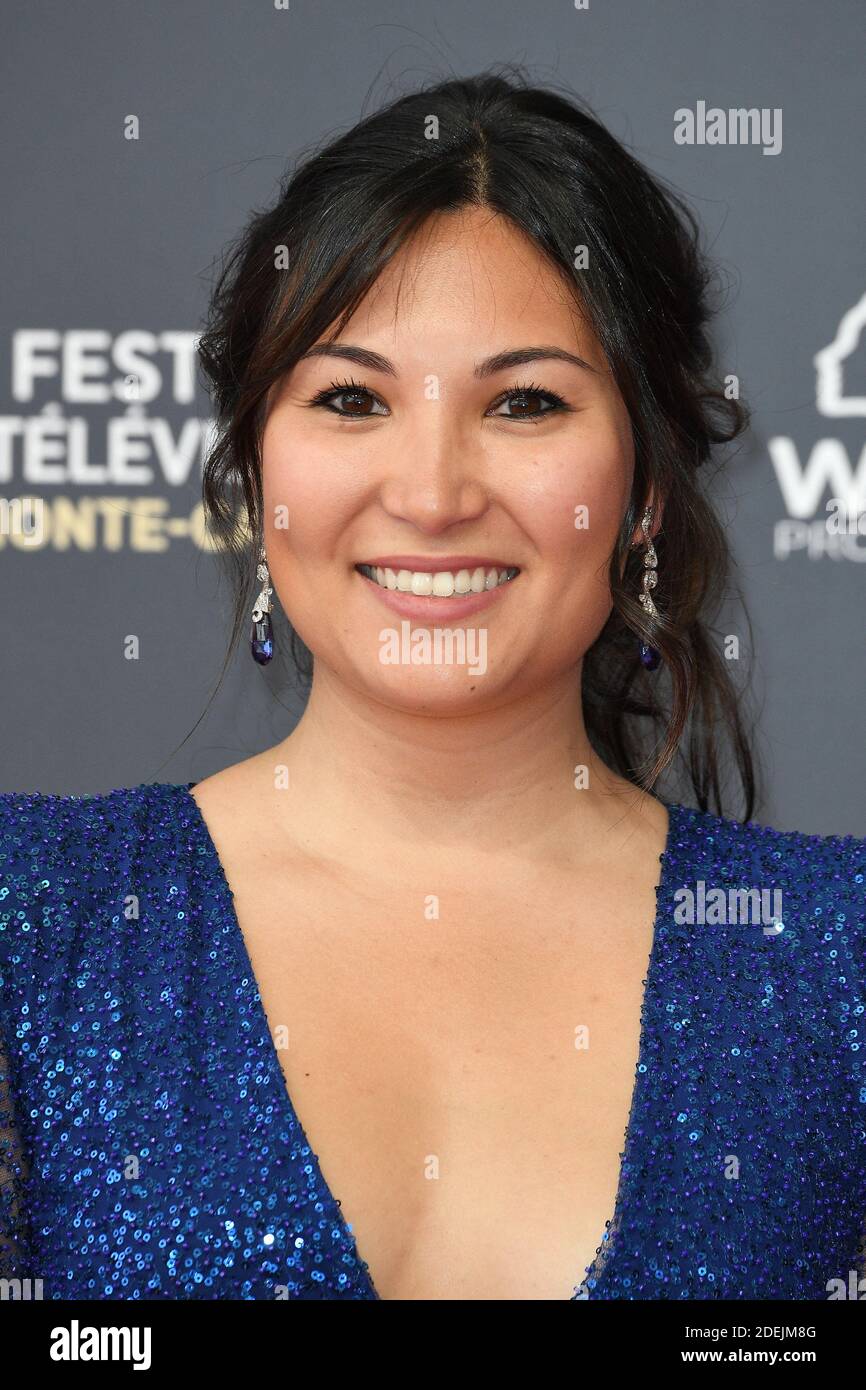 Marie Chevalier attends the opening ceremony of the 59th Monte Carlo TV ...