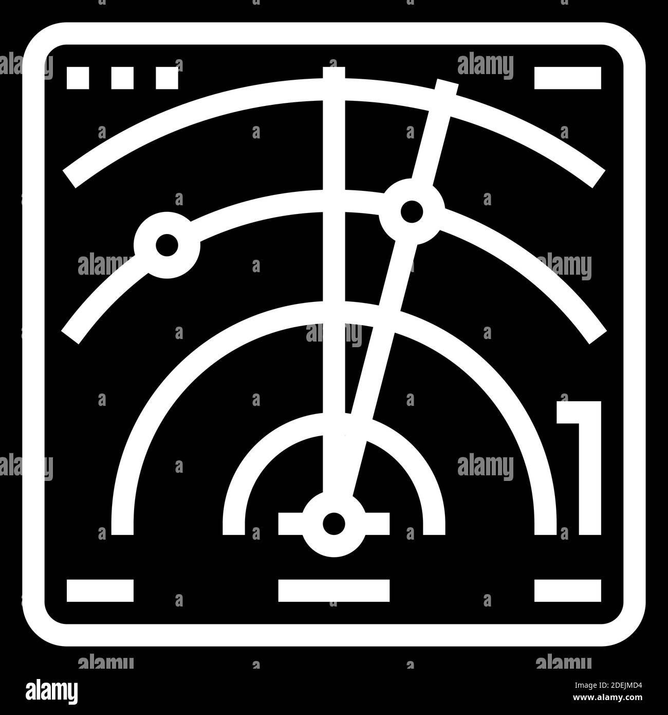 Black Andwhite Radar