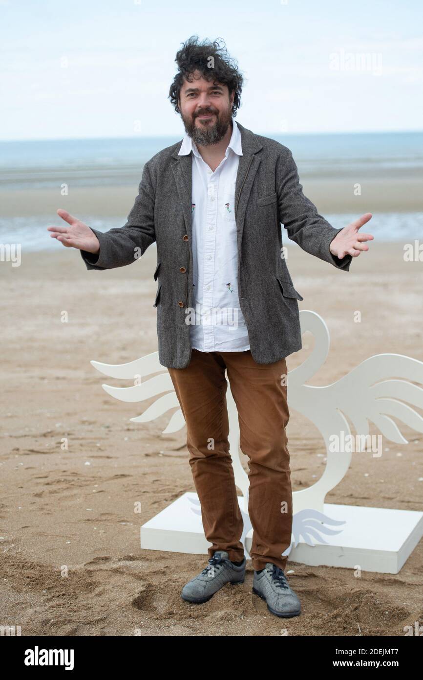 Stephane Batut attending a photoall on the beach during the 33rd ...