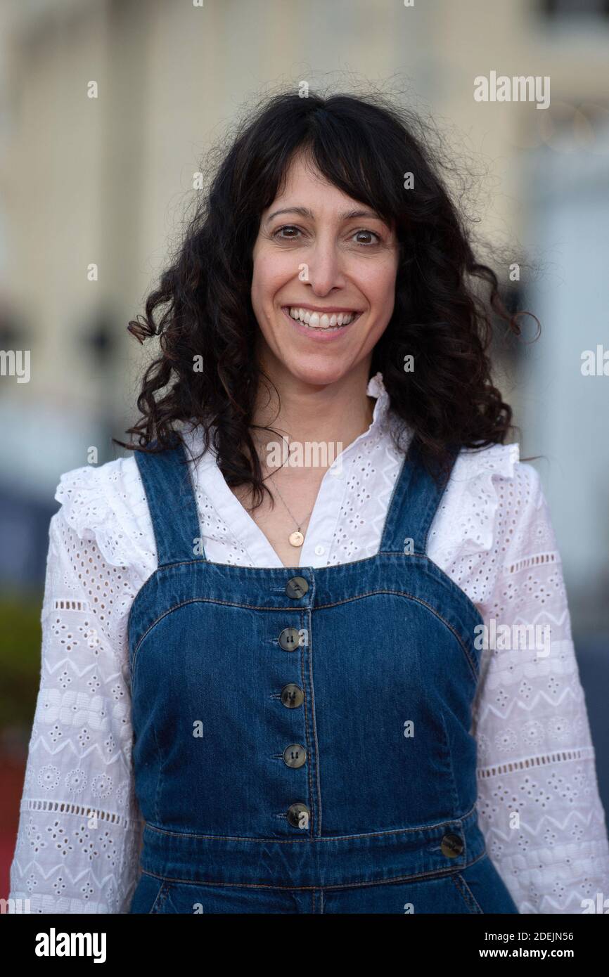 Charlotte Silvera attending the red carpet during the 33rd Cabourg Film ...