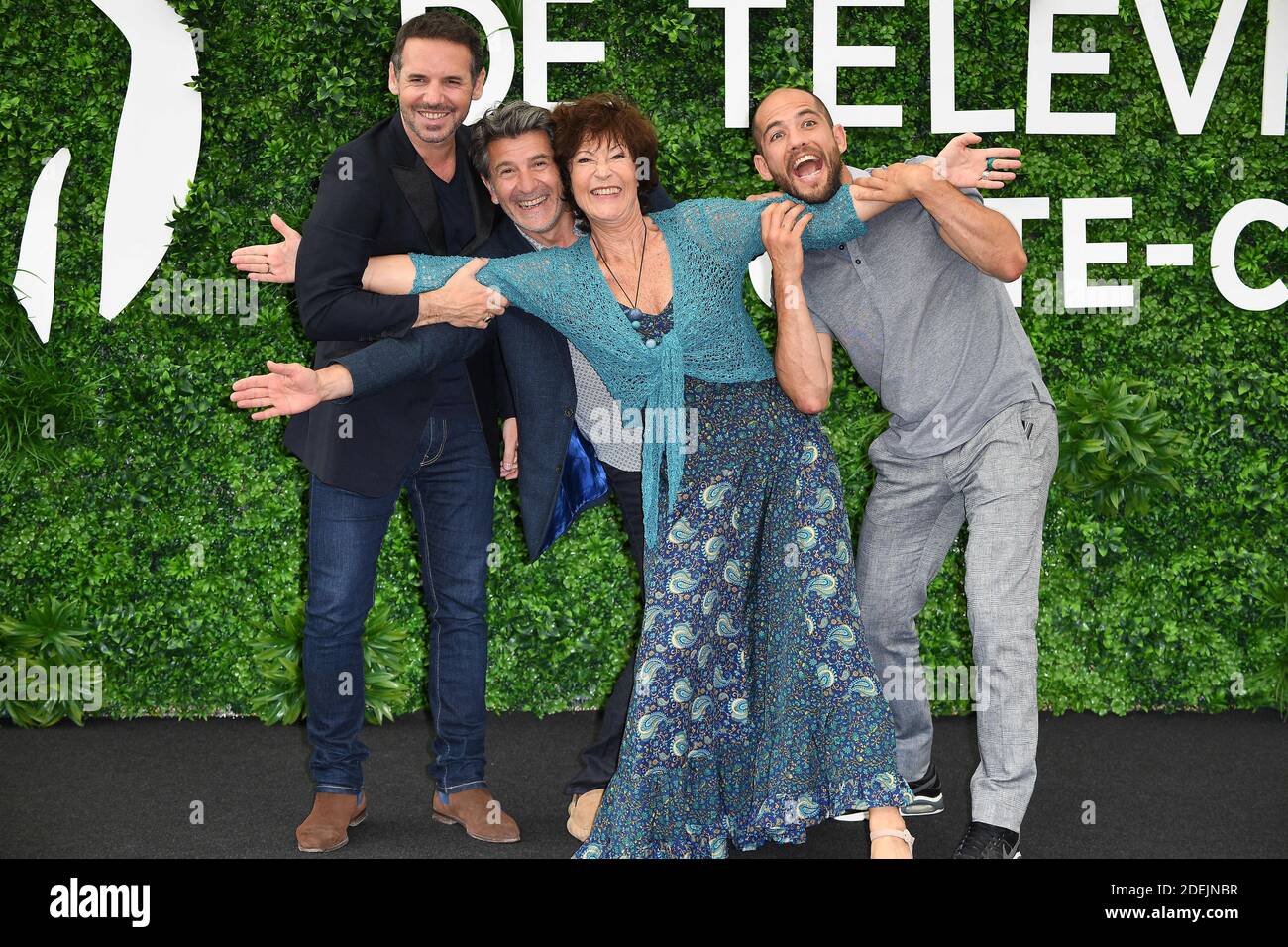 Jeremy Banster, Moise Santamaria, Chrystelle Labaude and Fred Bianconi ...